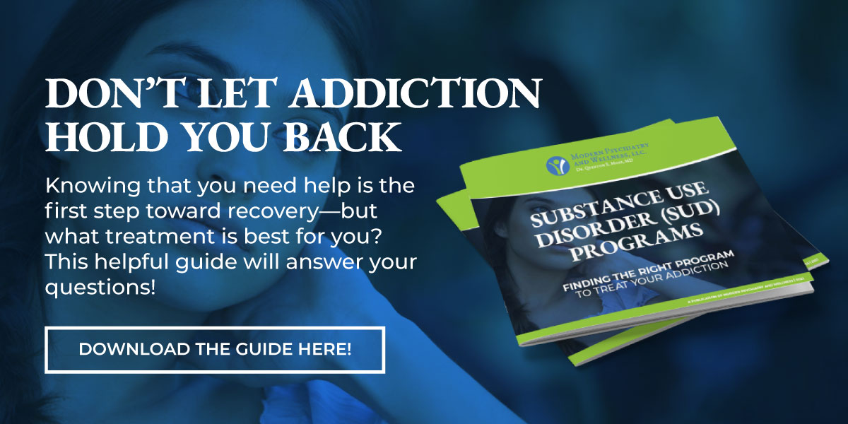 Substance Use Disorder Programs Guide